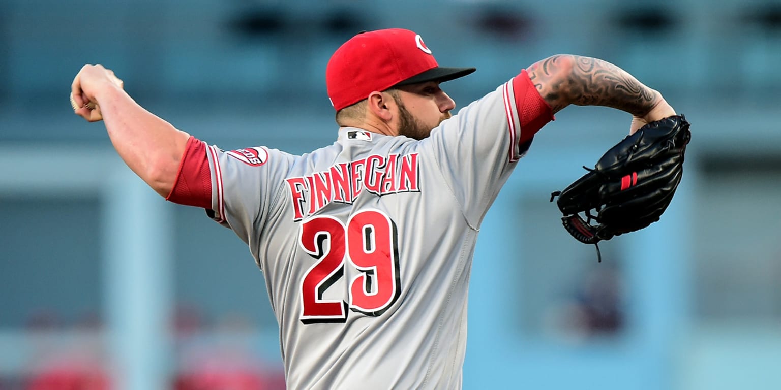 Brandon Finnegan outdueled by Clayton Kershaw