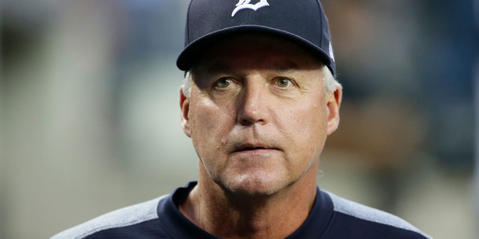 Rick Anderson speaks as Tigers pitching coach