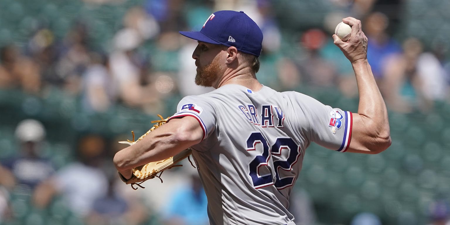 Jon Gray strikes out eight, hits 99 mph vs. Mariners