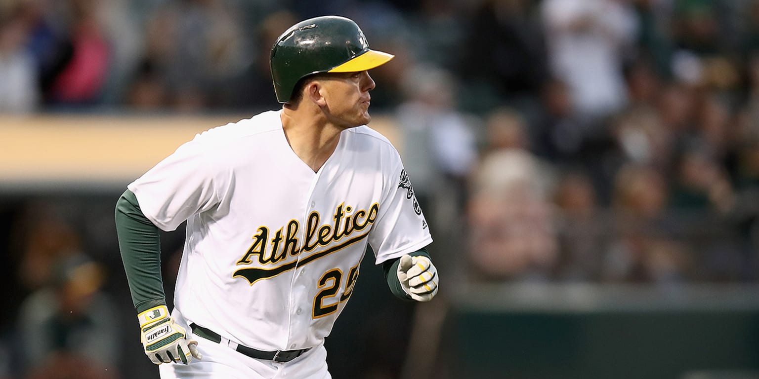 A's Ryon Healy exits game with back spasms