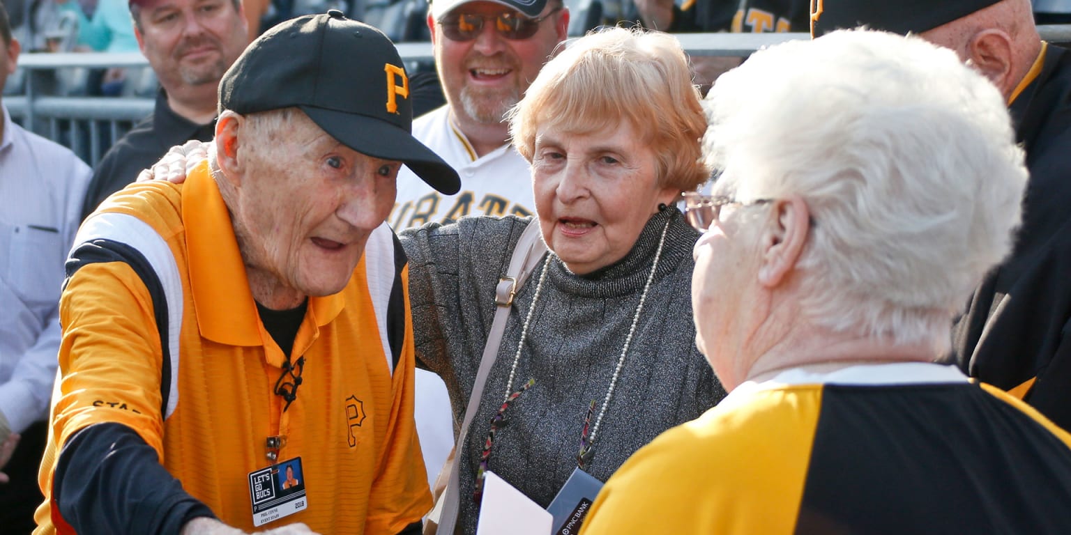 Pirates celebrate Phil Coyne's 100th birthday