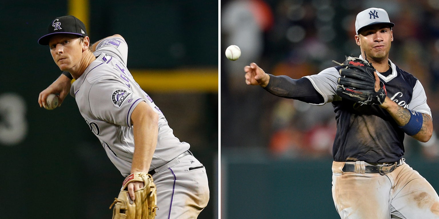 Yankees infield a combination of old, new