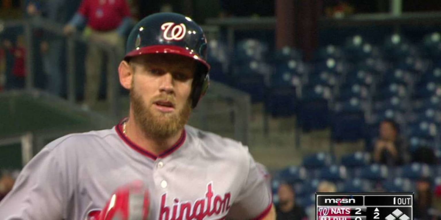 Stras-bomb! Stephen Strasburg hit his first home run in five years ...