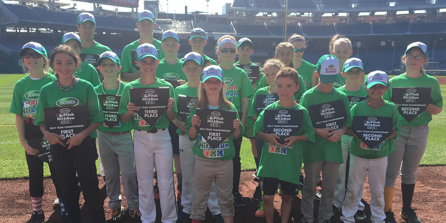 Nationals host Pitch, Hit & Run competition