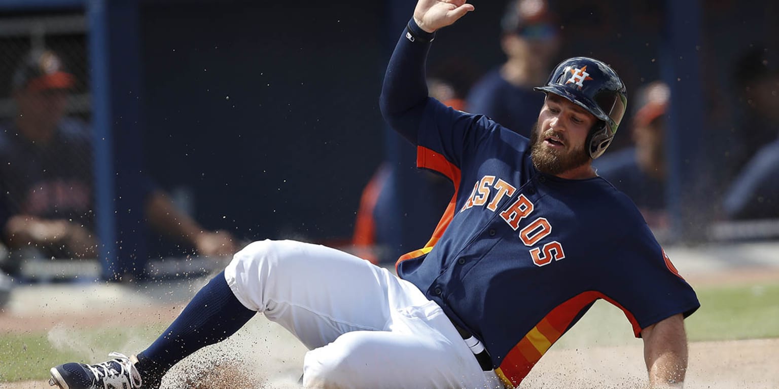 Tyler White's hand is bruised but OK after HBP