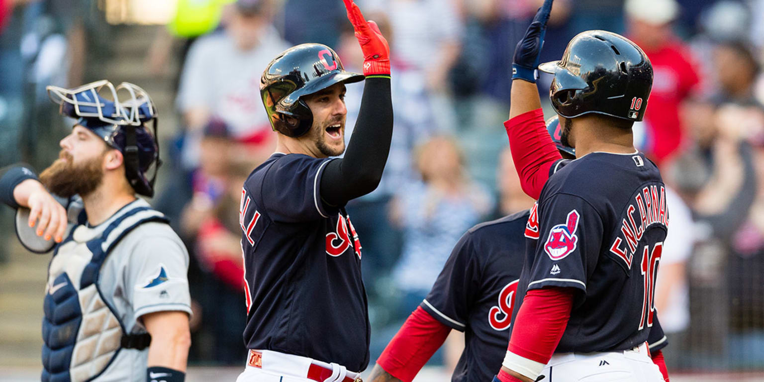 Big first inning helps lift Indians over Rays