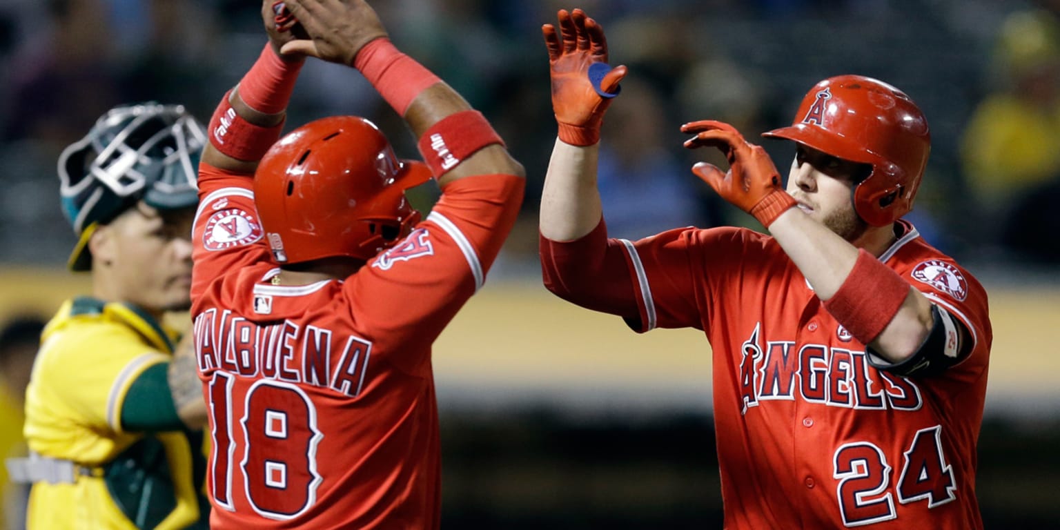 Angels beat Athletics in back-and-forth game