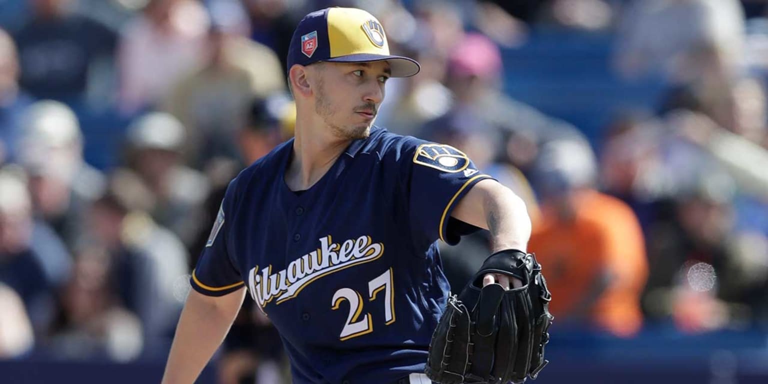 Brewers' Zach Davies looks to improve in April