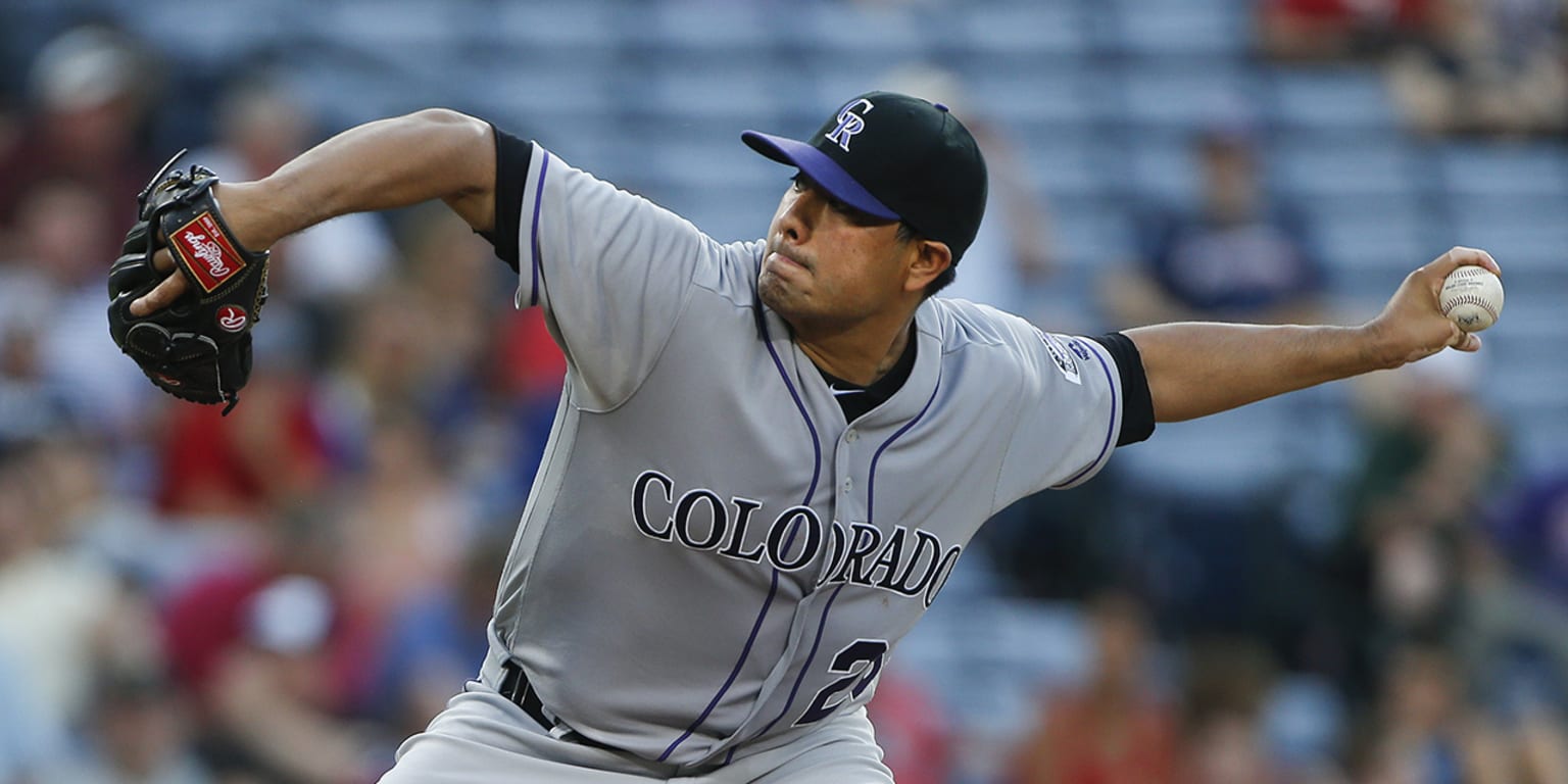 Rockies' Jorge De La Rosa beats Braves