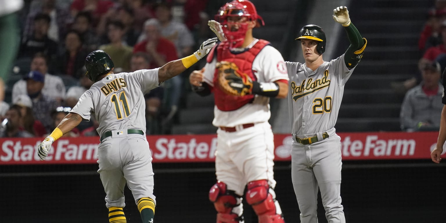 Cole Irvin, Athletics hold on for win over Angels
