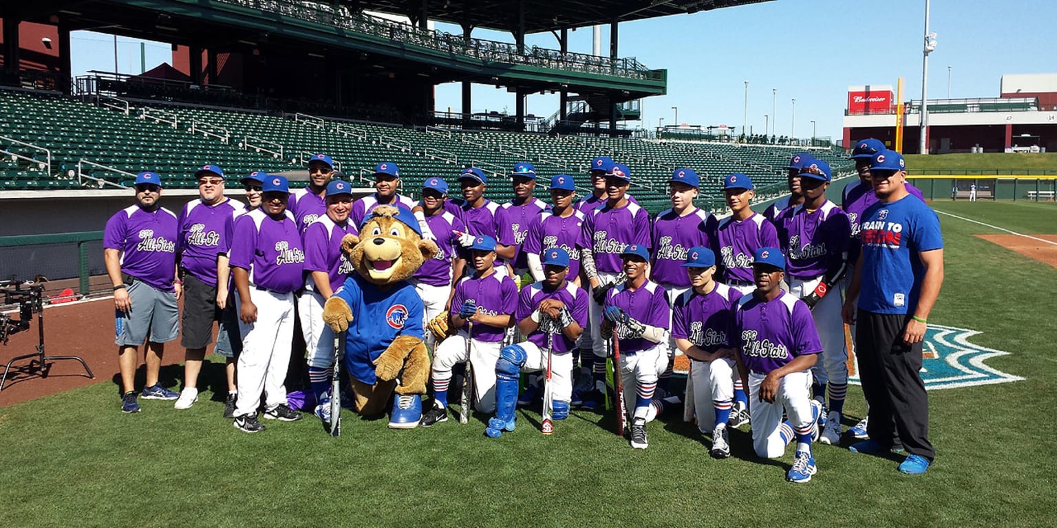Cubs host RBI Junior All-Star team at camp