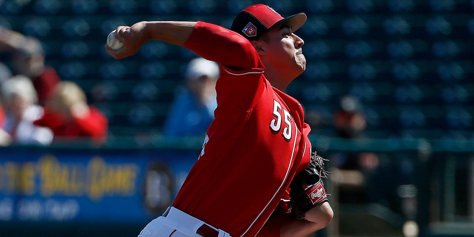 Reds' Robert Stephenson makes spring debut