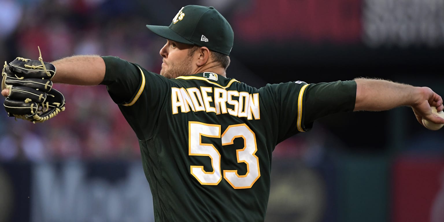 Tanner Anderson, Athletics lose to Angels