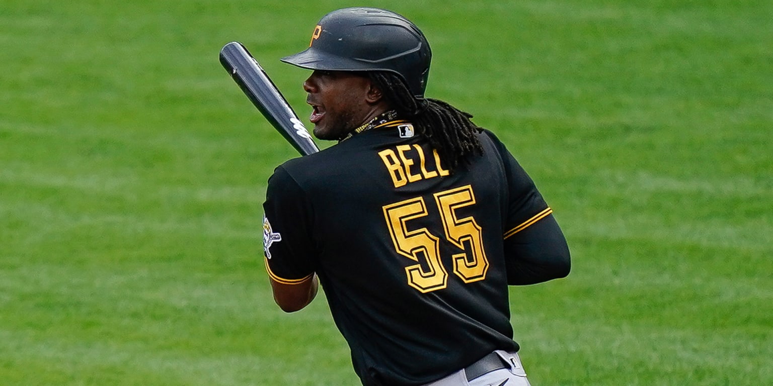 Josh Bell making adjustments at plate