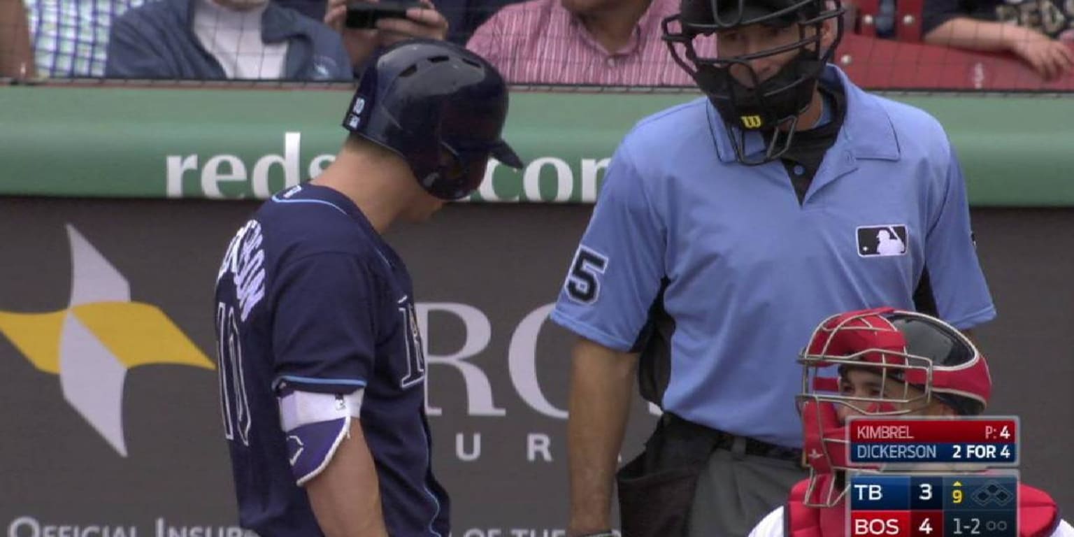 Watch Corey Dickerson foul off the same pitch twice in one swing | MLB.com