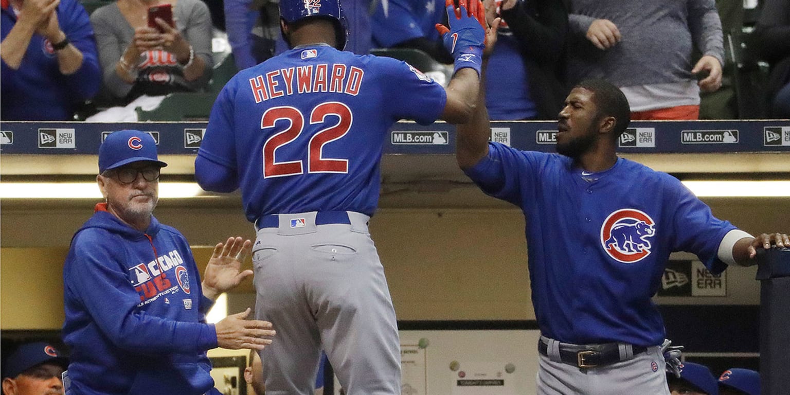 Jason Heyward hits first home run with Cubs