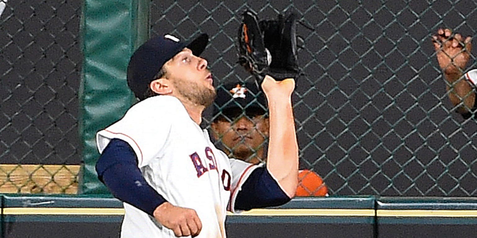Jake Marisnick two nice catches vs. Orioles