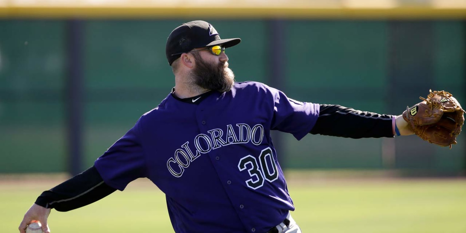 Rockies' Jason Motte working on velocity