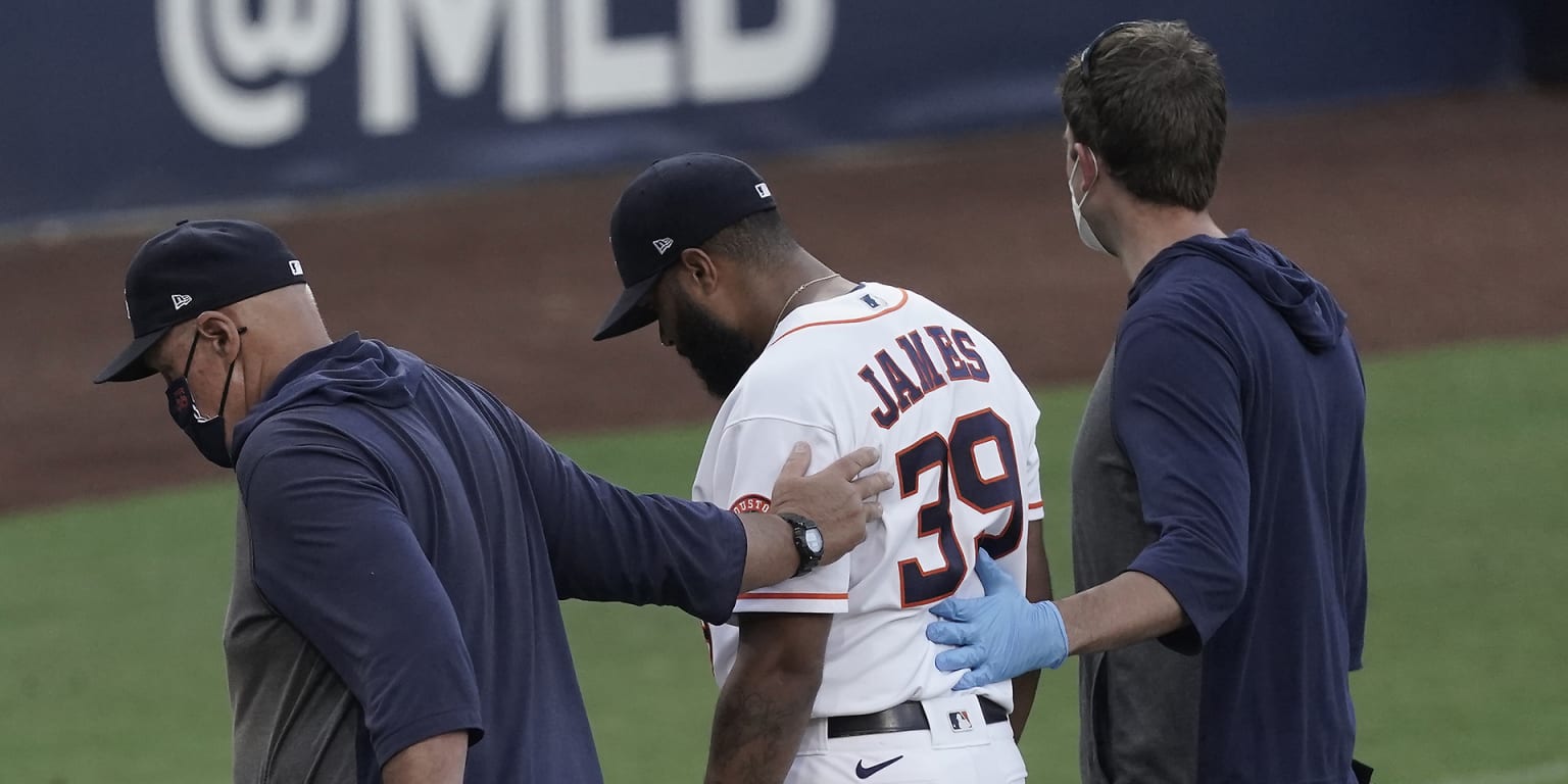Astros reliever Josh James' ALCS roster status