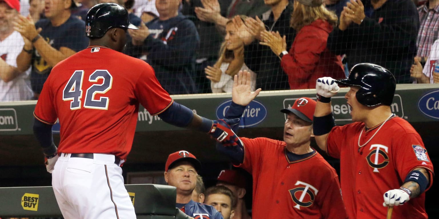 Twins finally able to celebrate first victory
