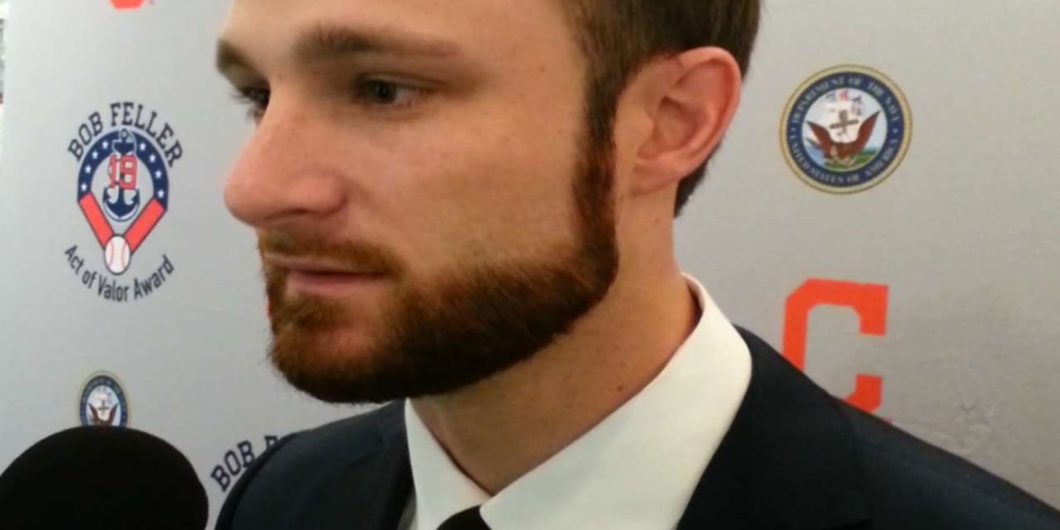 Jonathan Lucroy recognized for Feller Award