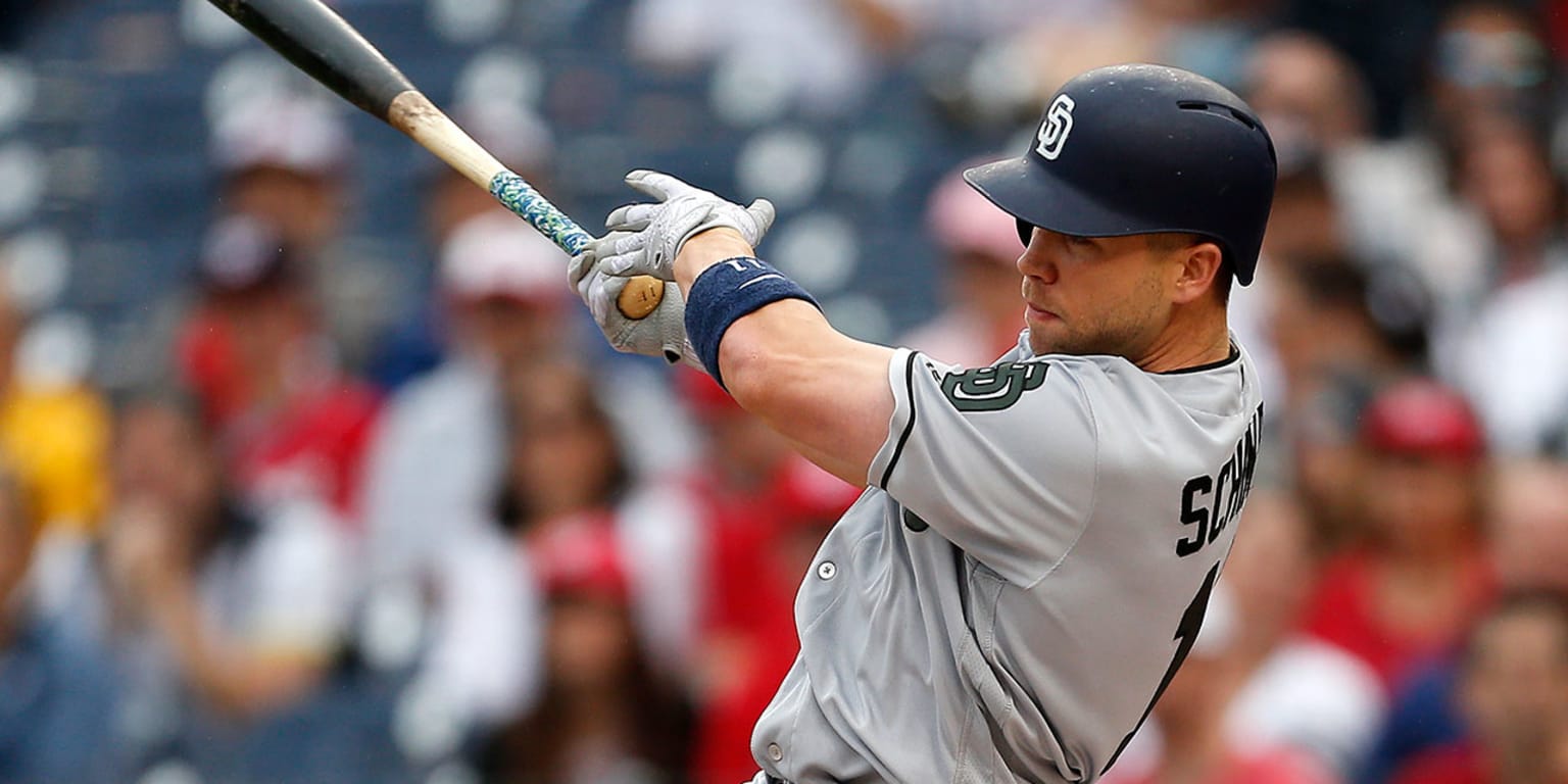 Ryan Schimpf homers in Padres win vs. Nats