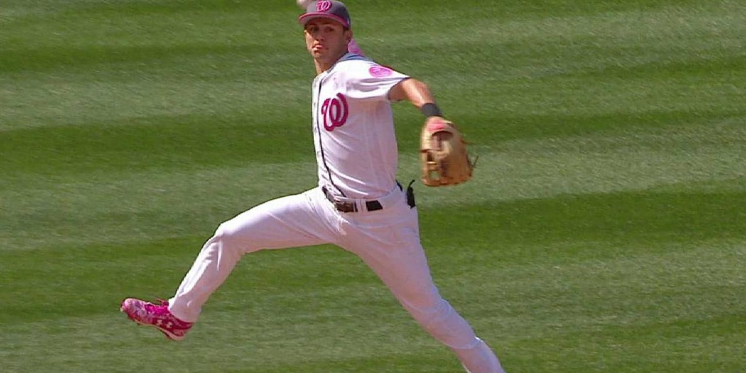 Trea Turner honored Derek Jeter with his very own jump-throw | MLB.com