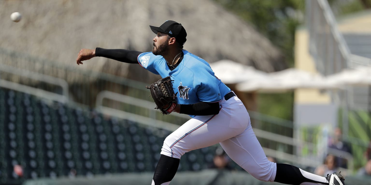 Pablo Lopez throwing harder this spring