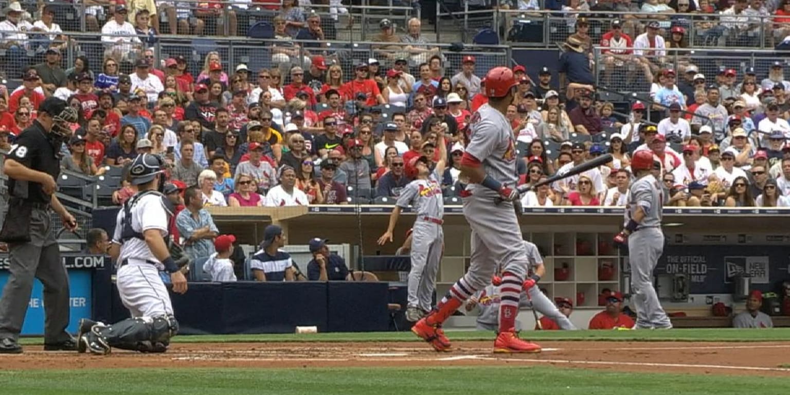A Cardinals batboy made a leaping barehanded catch that impressed the ...