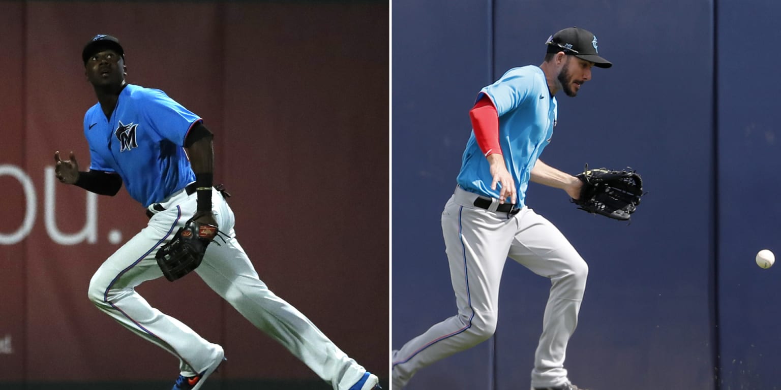 Lewis Brinson, Matt Joyce on Marlins' injured list