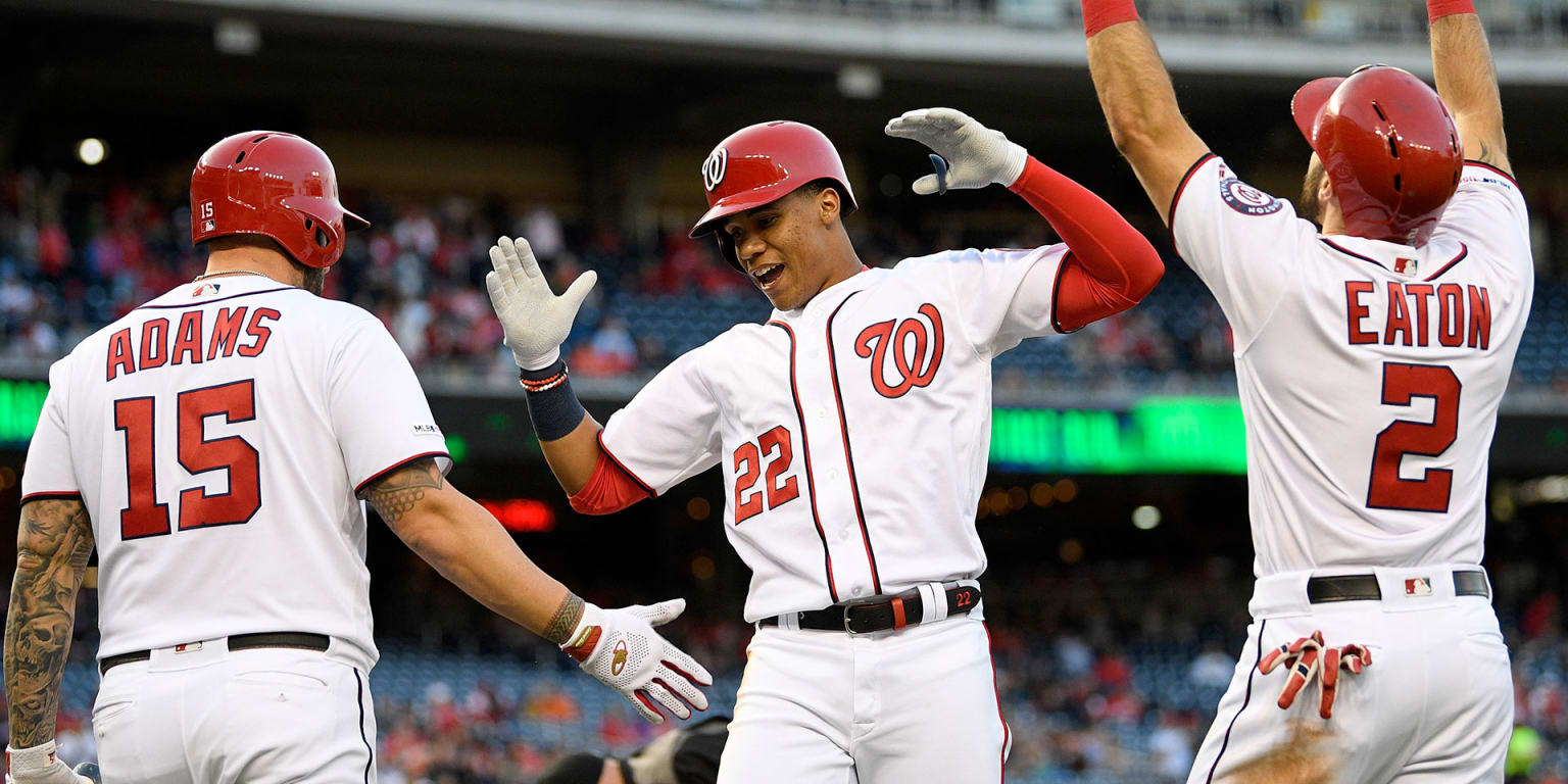 Nationals slug four homers in victory