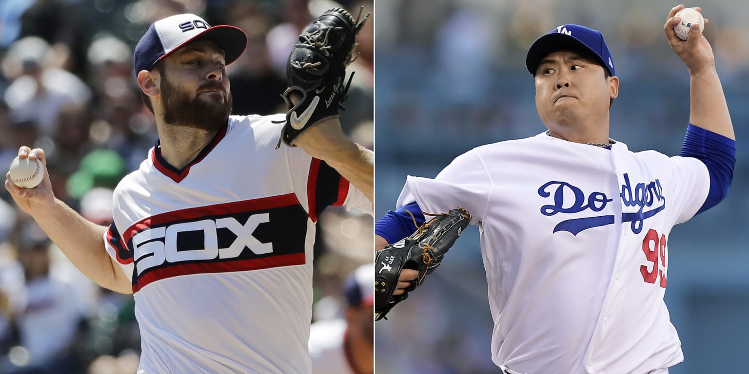 Pitchers of the month Giolito Ryu