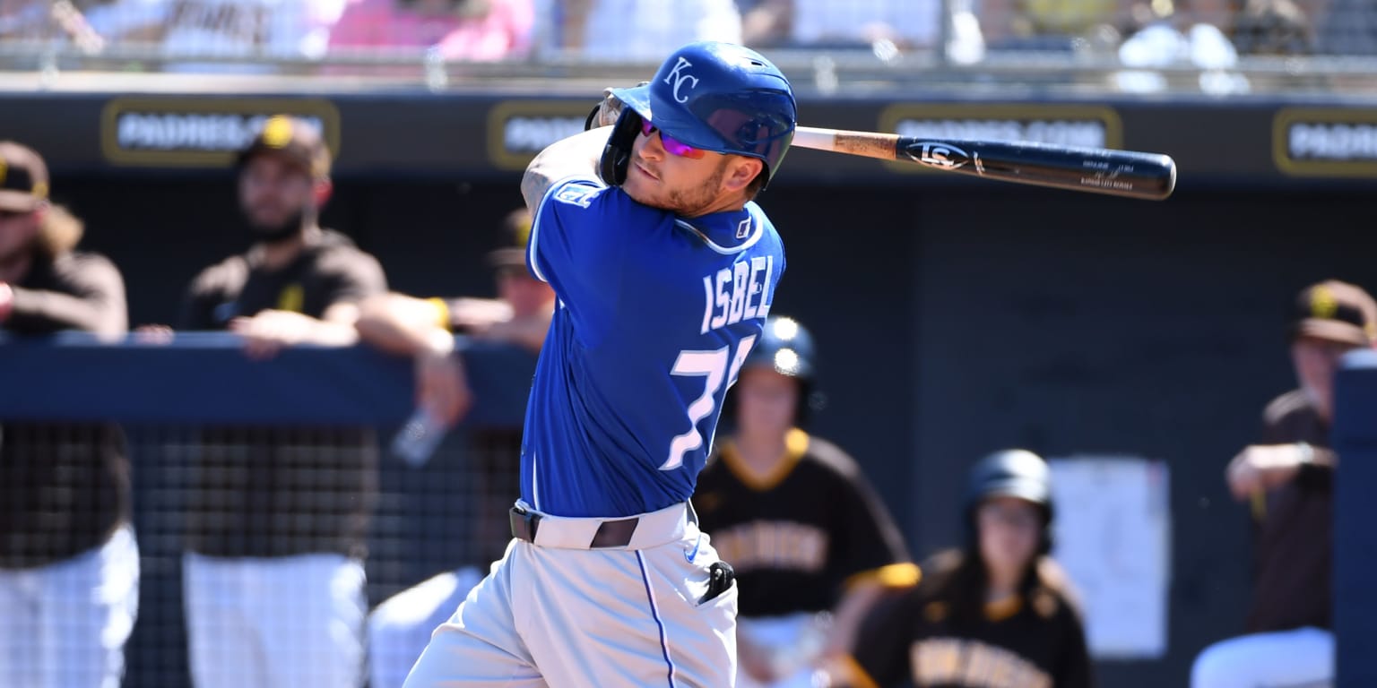 Kyle Isbel continues strong spring for Royals