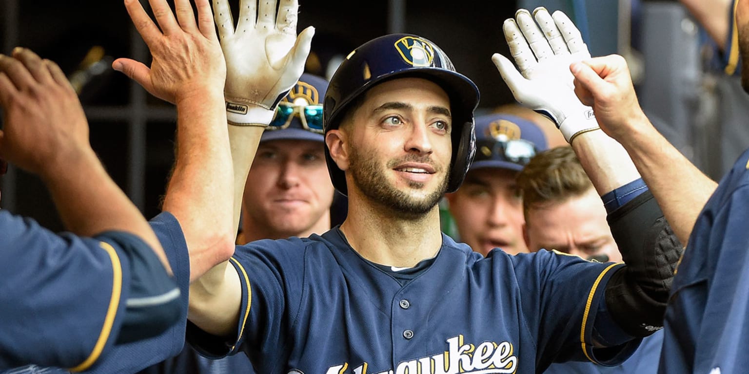 Brewers' Ryan Braun honored by BBWAA for 2016