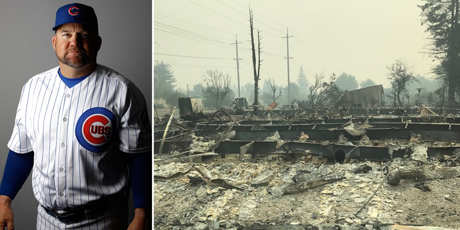 Cubs Tim Cossins on California fires