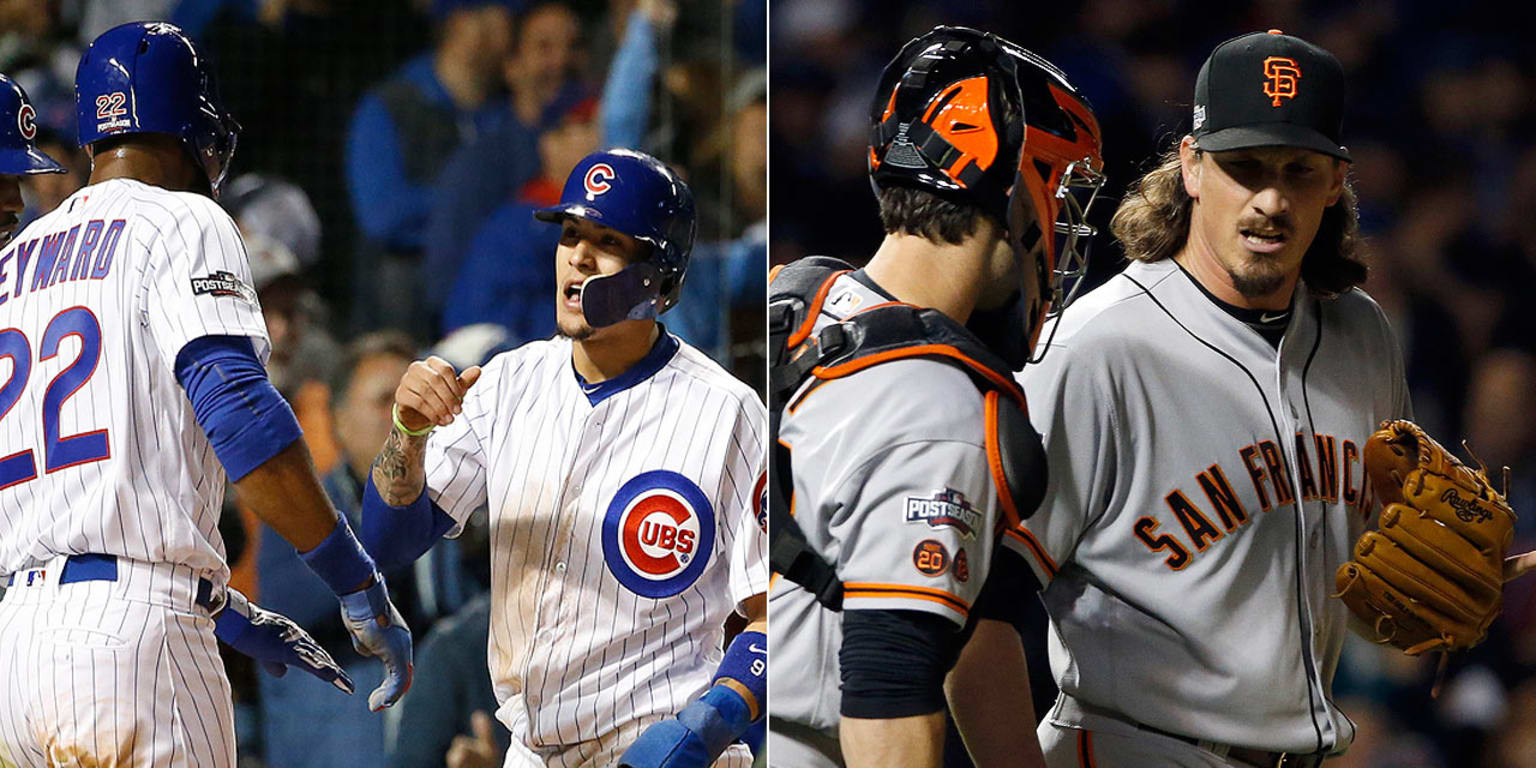 Cubs score first in Game 2 of NLDS