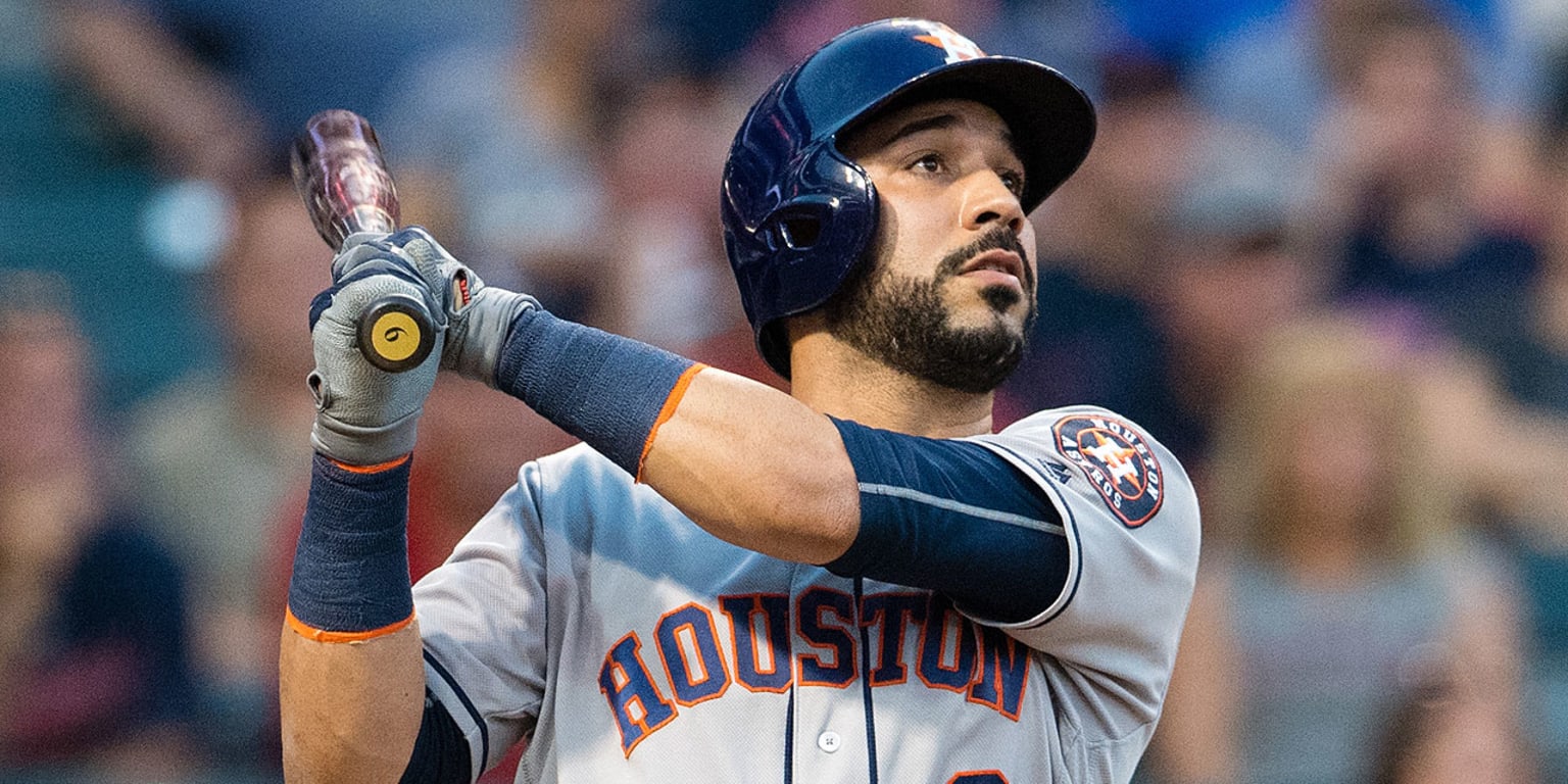 Astros' Marwin Gonzalez hits first 3-run homer
