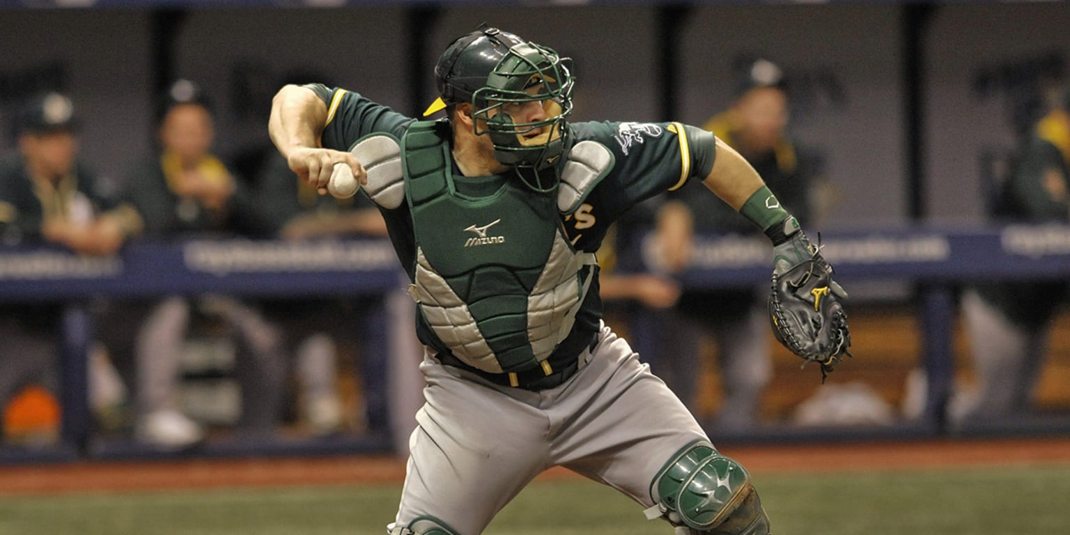 Athletics' Phegley recovering well from injury