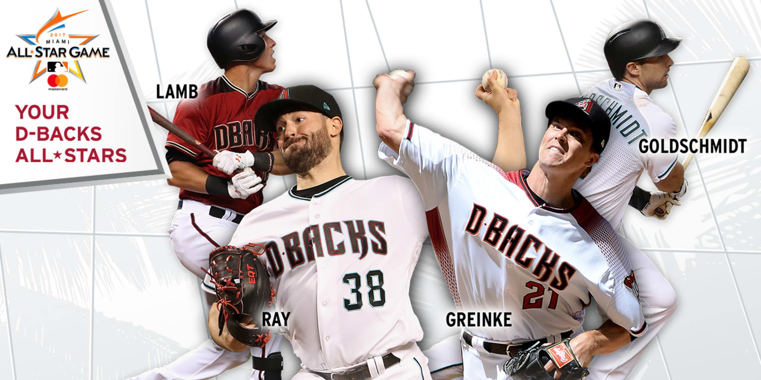 Goldschmidt, Greinke, Ray, Lamb are All-Stars
