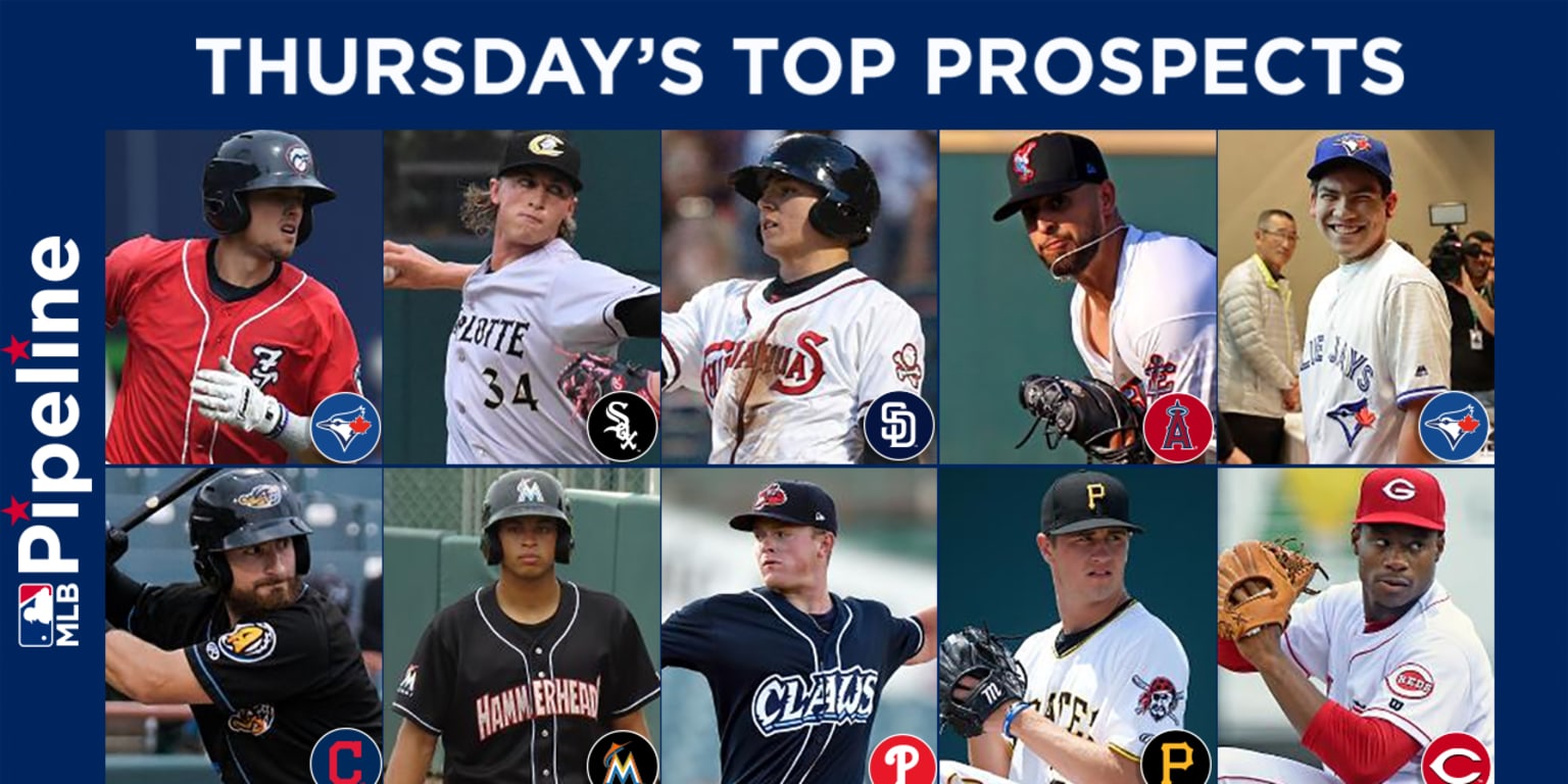 Top prospect performers in Minors on Thursday