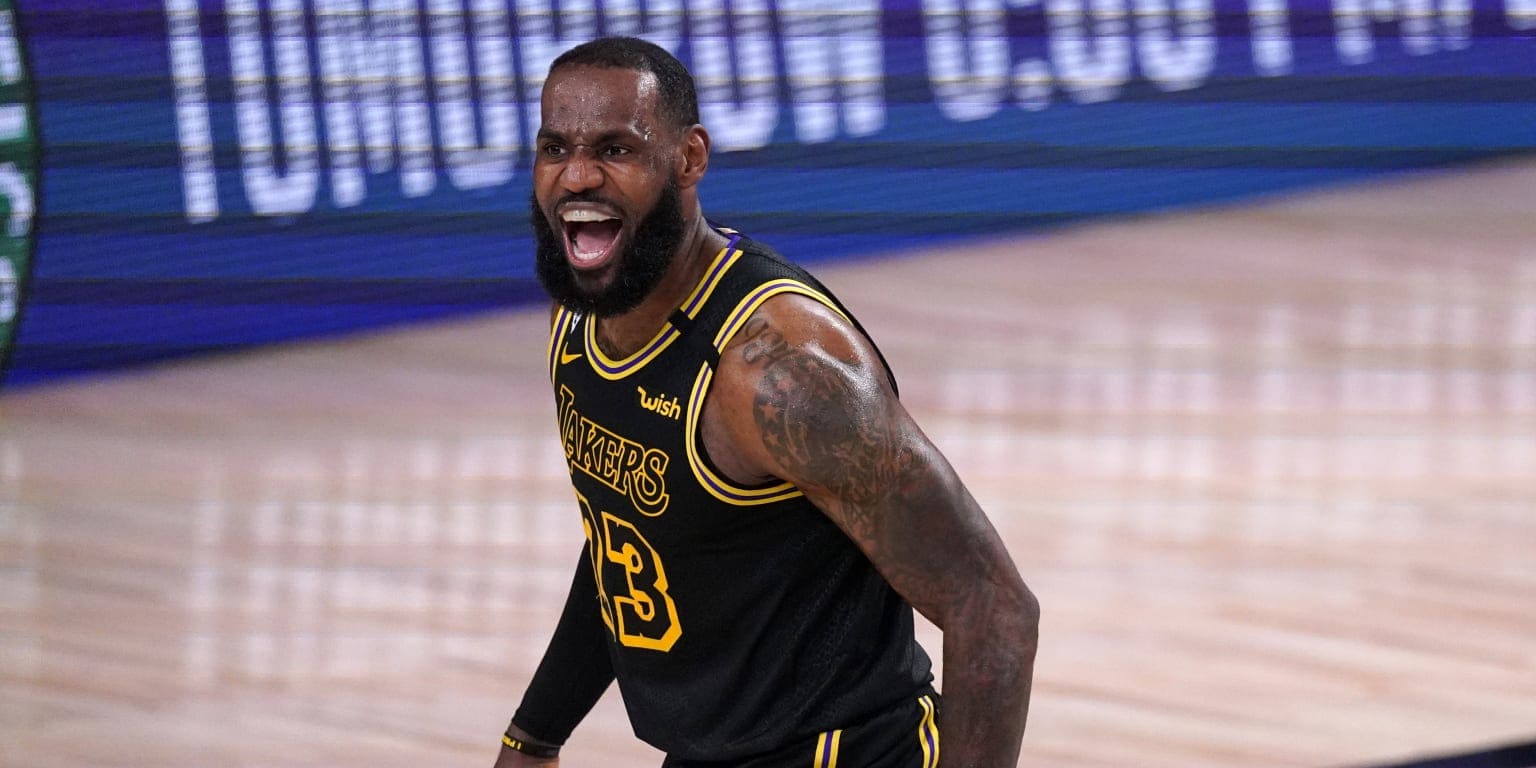 LeBron a Dodgers: “¡Terminen su desayuno!”