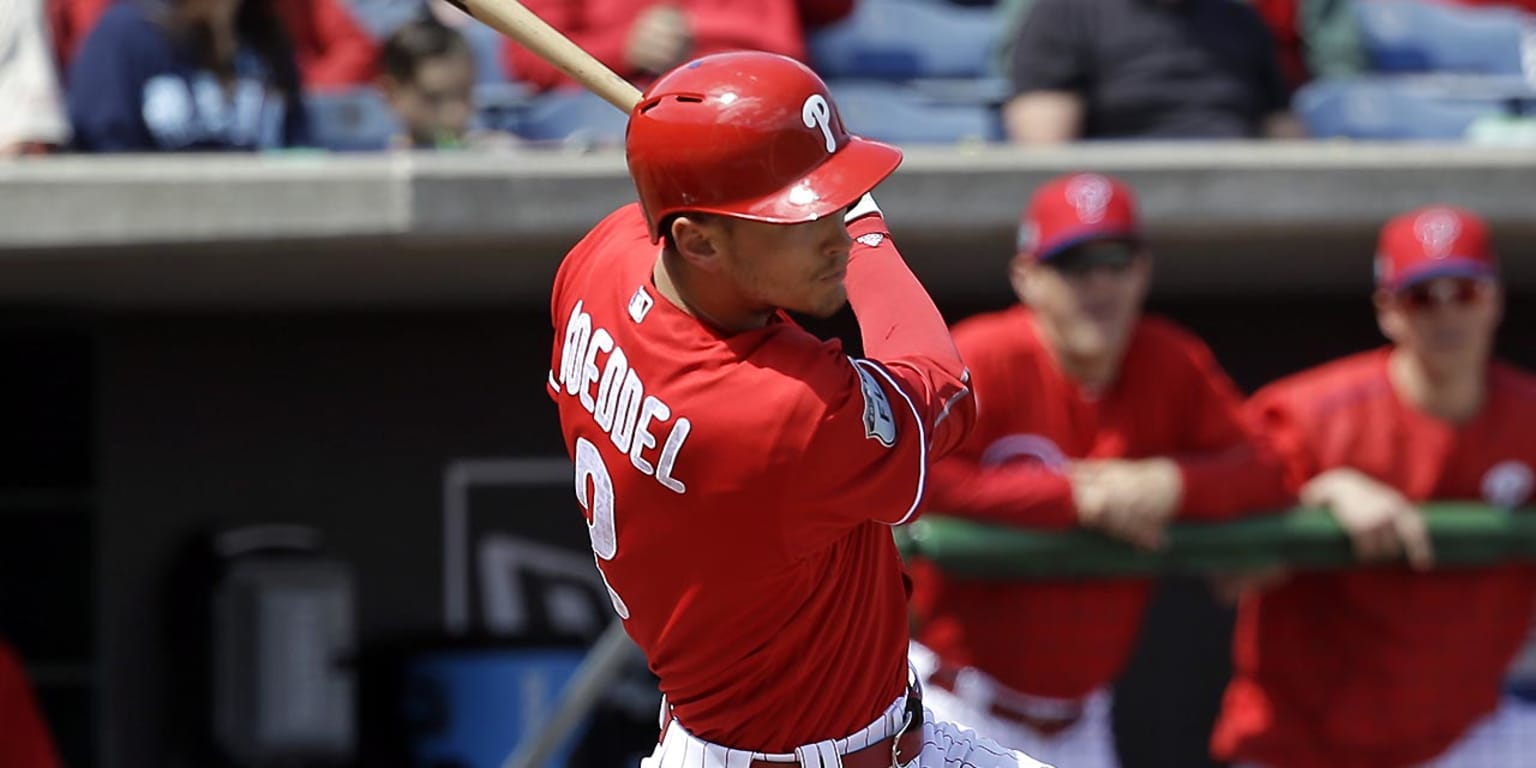 Phillies option Tyler Goeddel, Jake Thompson