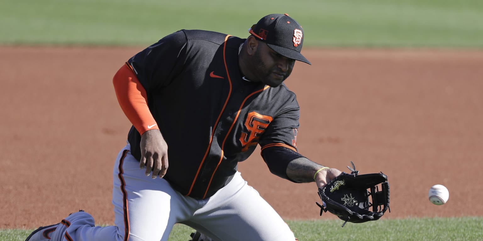 Pablo Sandoval working on new swing