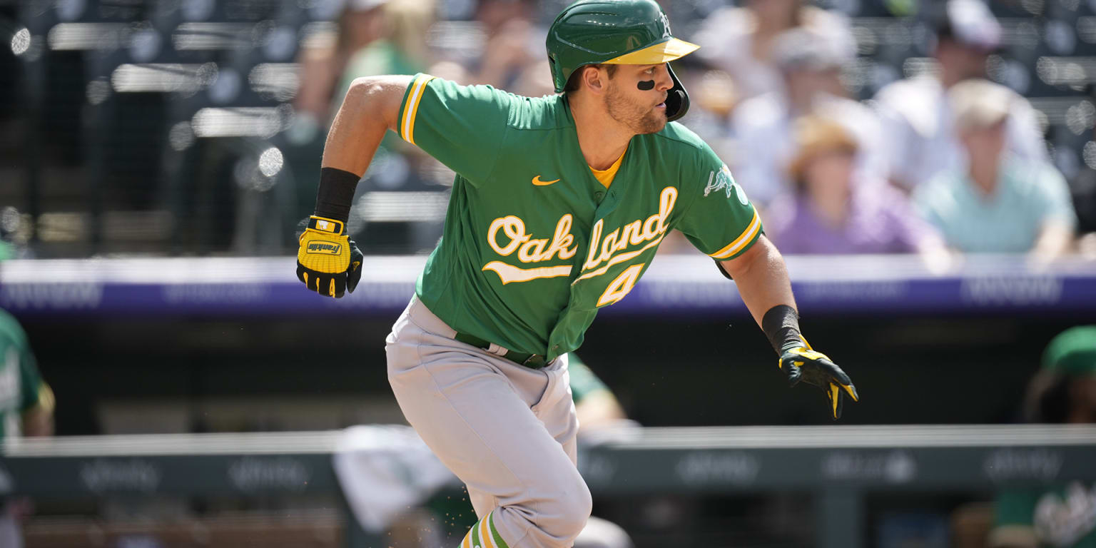 Chad Pinder eager to contribute down stretch for Athletics