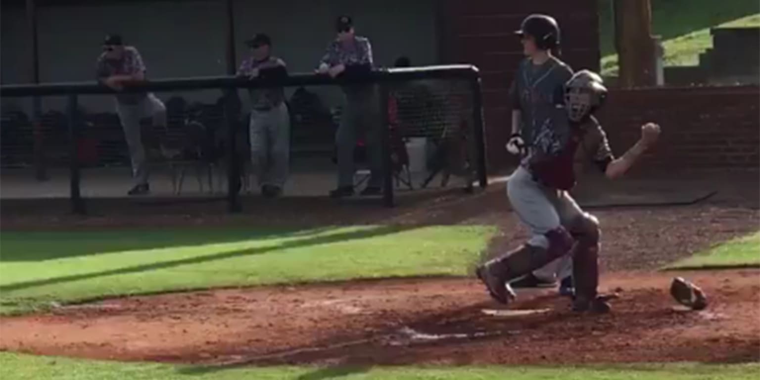 Middle school catcher Luke Terry lost his arm as a baby, but he can ...