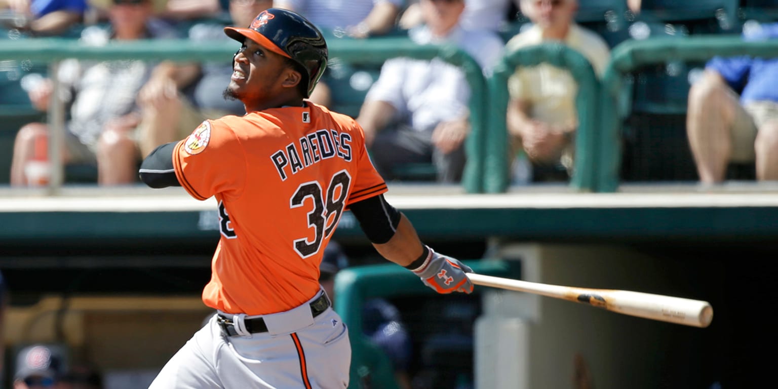 Jimmy Paredes cleared for baseball activity
