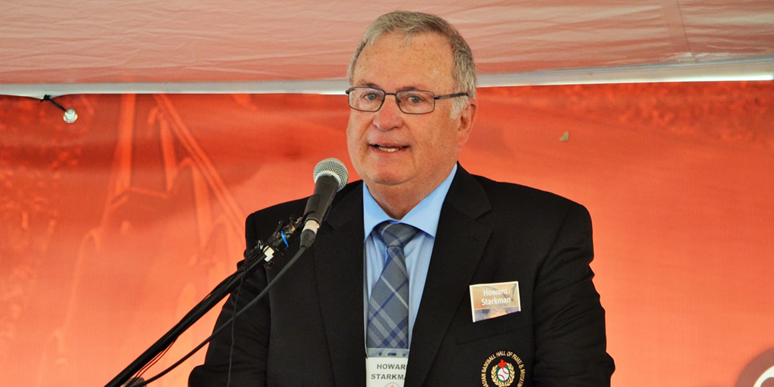 Howard Starkman enters Canadian Baseball HOF