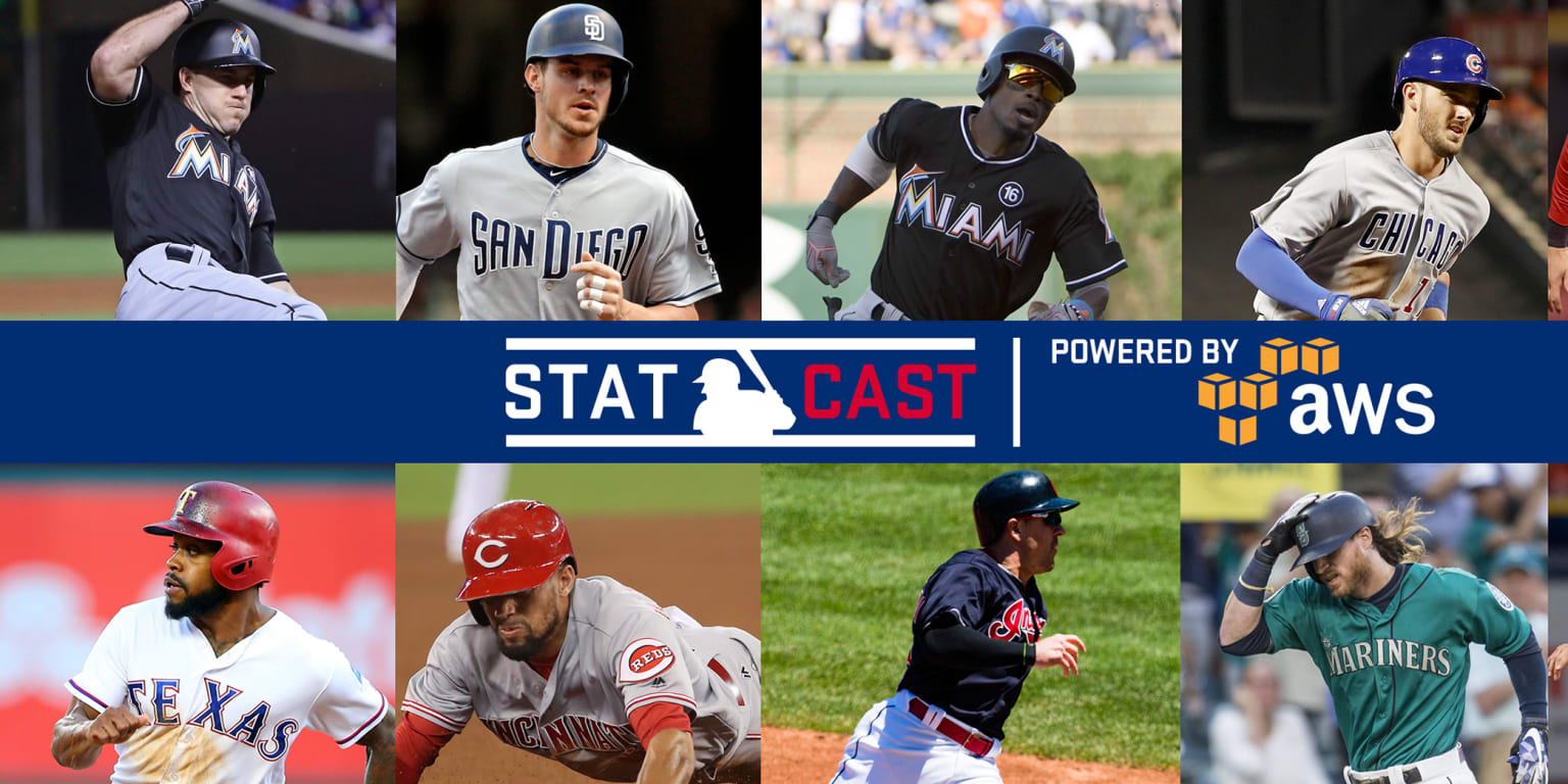 Los jugadores más rápidos de Grandes Ligas por posición