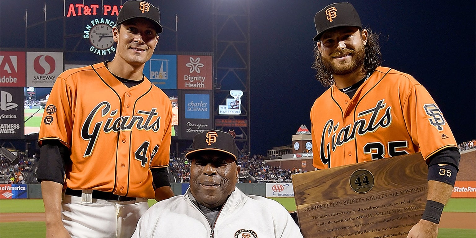Giants to reveal 2017 Willie Mac Award winner
