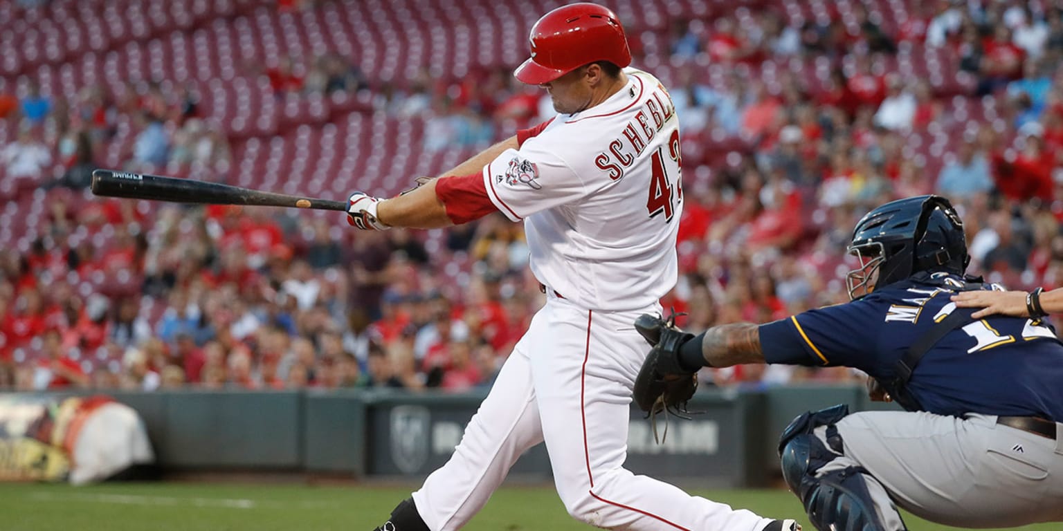 Scott Schebler leads Reds' bats in shutout win